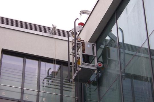 Monorail Cradle - Wahlefeld Fassadenaufzugstechnik GmbH